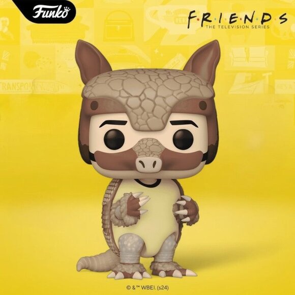 Funko | Toys | Funko Pop Friends Tv Show Ross Geller In Armadillo Costume Figure 648 | Poshmark